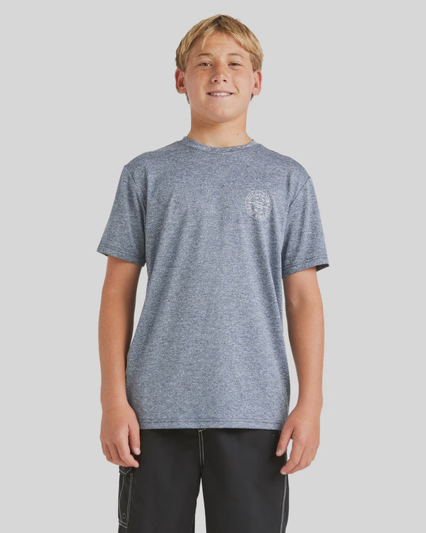 Boys 8-16 Big Wave Daz Rash Vest - Hollow Surf Shop
