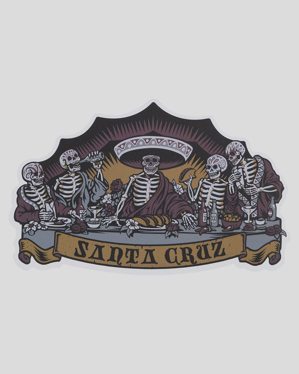 Guzman Dead Diners Matte Sticker - Hollow Surf Shop