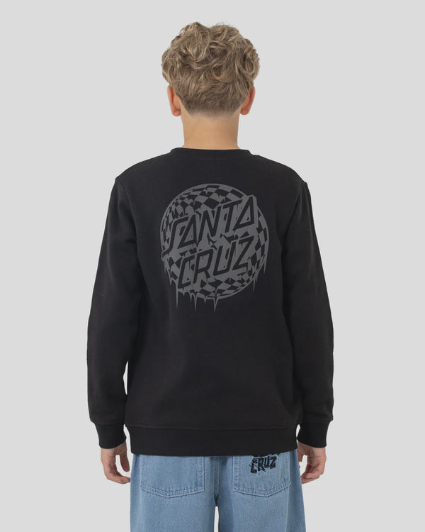 Check Waste Dot Boys Sweater - Hollow Surf Shop