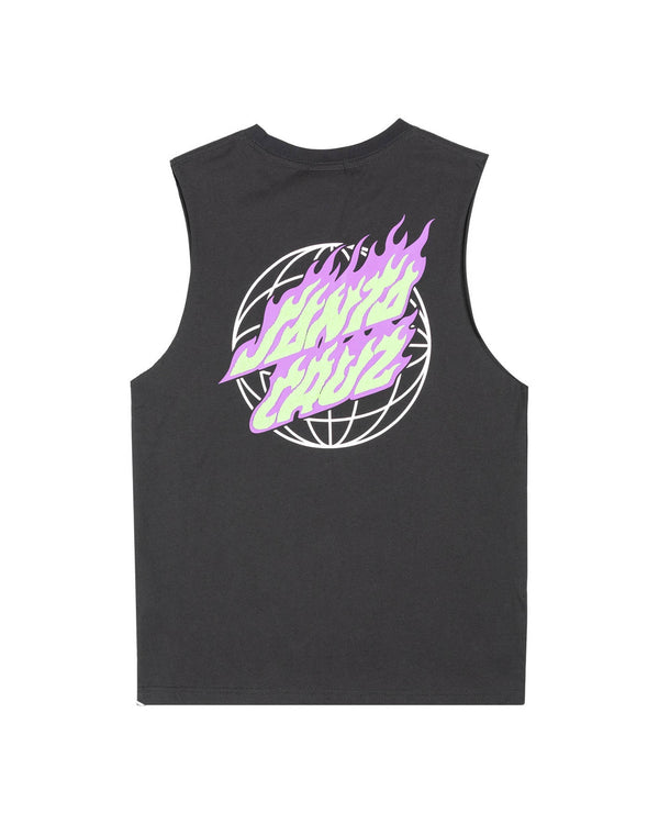 Global Flame Dot Muscle - Hollow Surf Shop