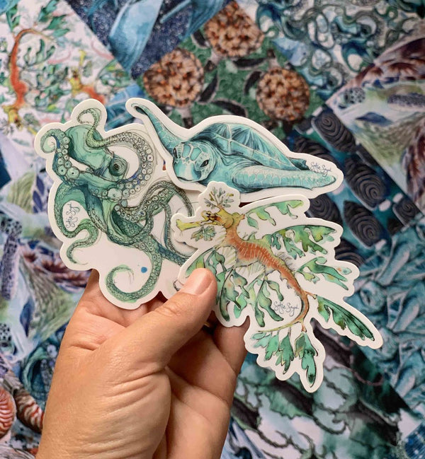 Sofie Seyah Stickers - Hollow Surf Shop