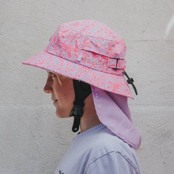 Sophie Fletcher Pink Surf Hat - Hollow Surf Shop