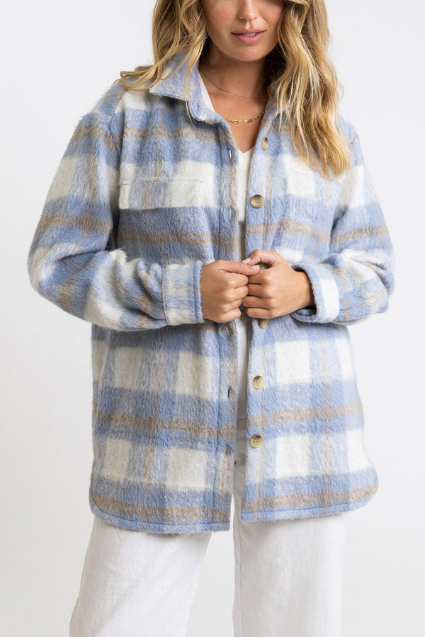 Oversized Shacket - Hollow Surf Shop